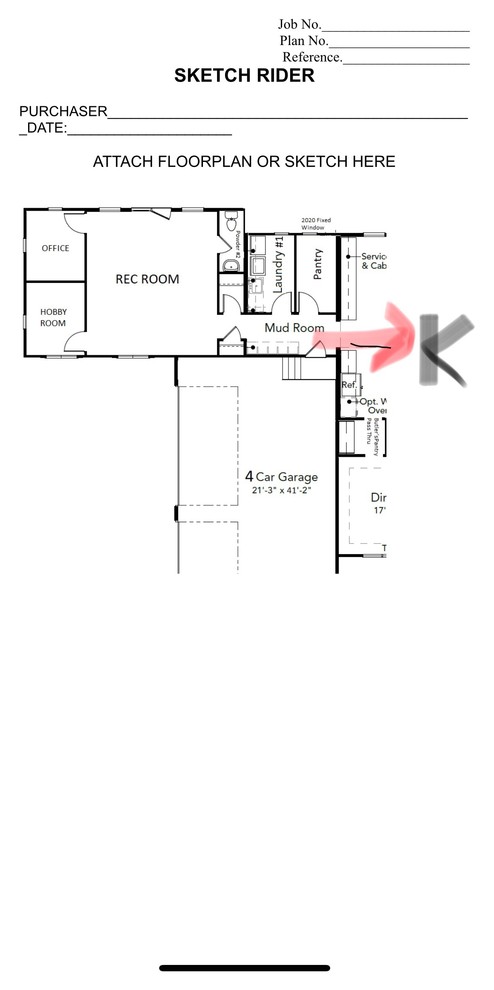 New build - funny layout?