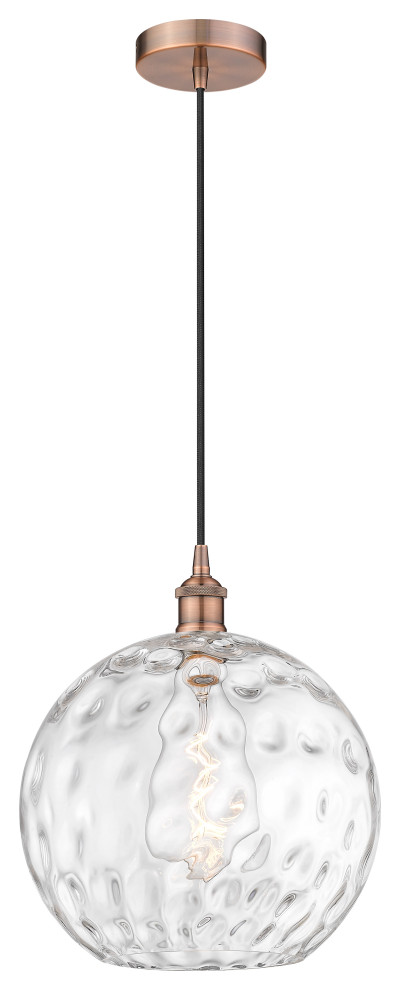 Innovations 616-1P-SN-G1215-12 1-Light Mini Pendant - Industrial ...