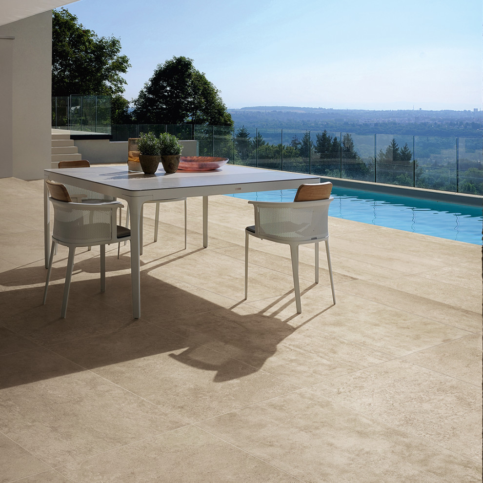 Old World Tabby Porcelain Pavers Now at Exact Tile Inc - Exterior ...