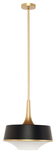 Harper Black Metal Pendant Lighting - Transitional - Pendant Lighting - by EBPeters | Houzz