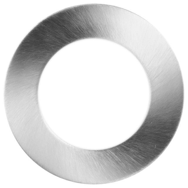 Round Nickel Faceplate for NICOR DLE4 Series Downlights (Round) (DLE4 ...