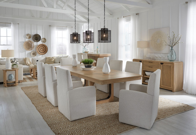 84" Extendable Dining Table - Transitional - Dining Tables - by Parker ...