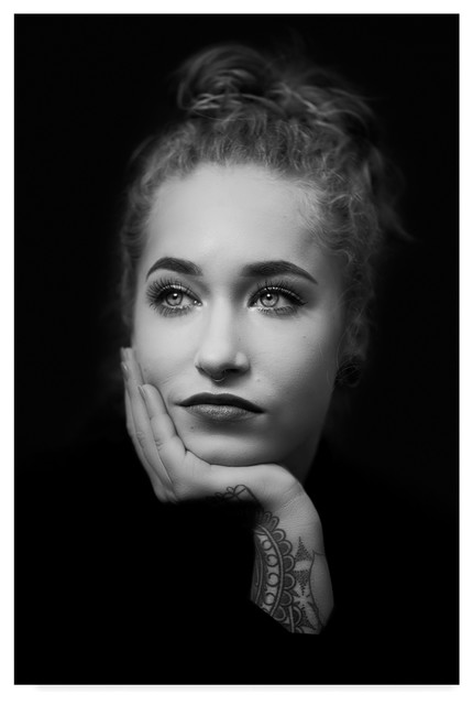Nick Van Dijk 'Sophie Jane 1' Canvas Art, 47"x30" - Contemporary ...