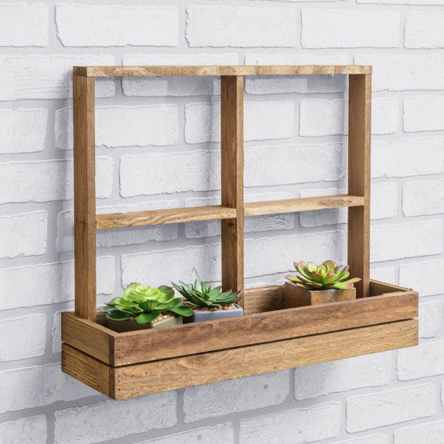 Marigold Window Planter Box - Rustic - Outdoor Pots And Planters - by ...