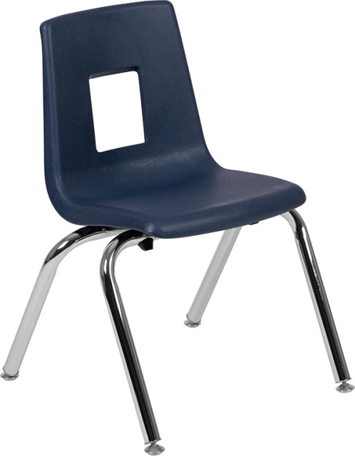 Advantage Student Stack School Chair, 14" - Contemporary - Dining ...