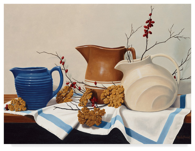 Cecile Baird 'Pitcher Perfect' Canvas Art, 47"x35" - Contemporary ...