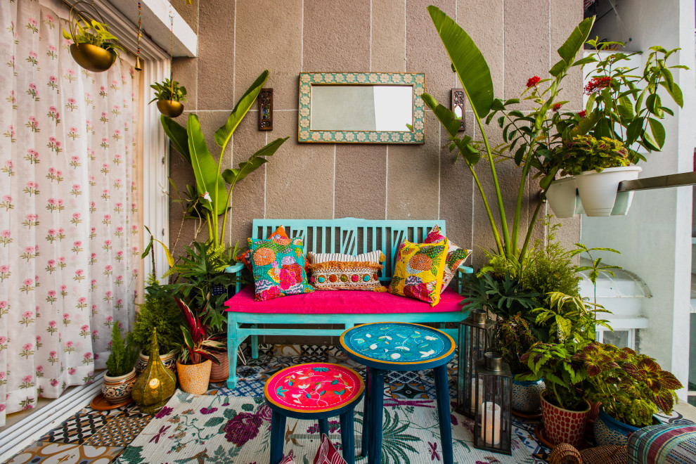 Sundowner Terrace - Indian - Deck - Pune - by Puru- Home Ensemble | Houzz