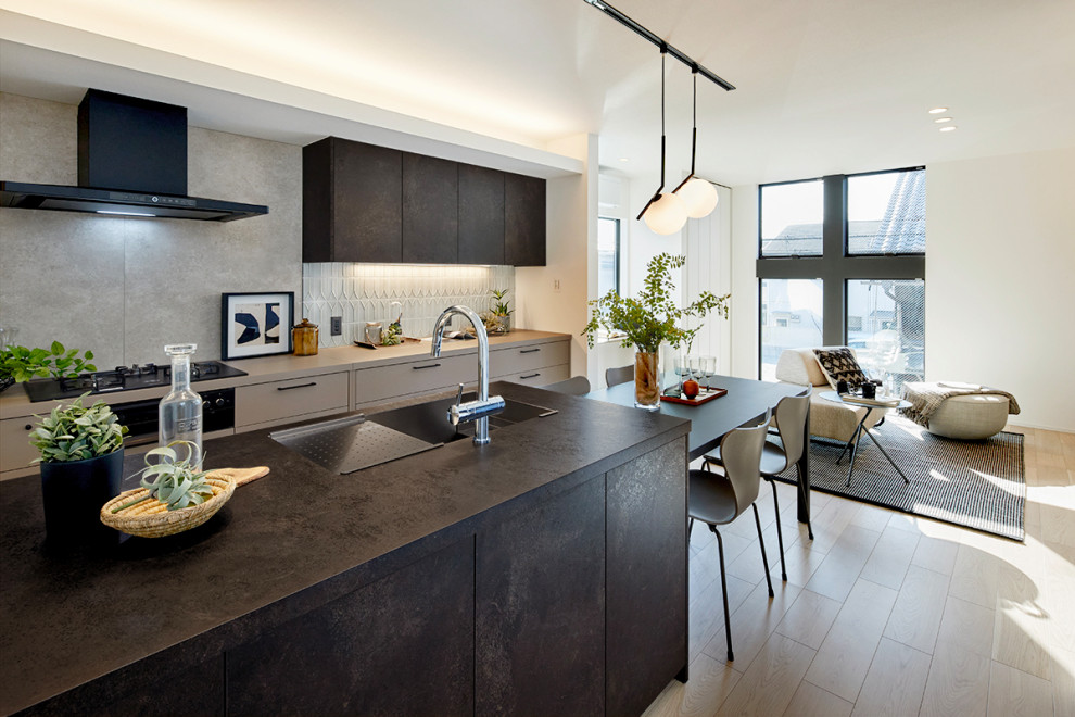 CASE 135 - Modern - Kitchen - Tokyo - by GRAFTEKT | Houzz