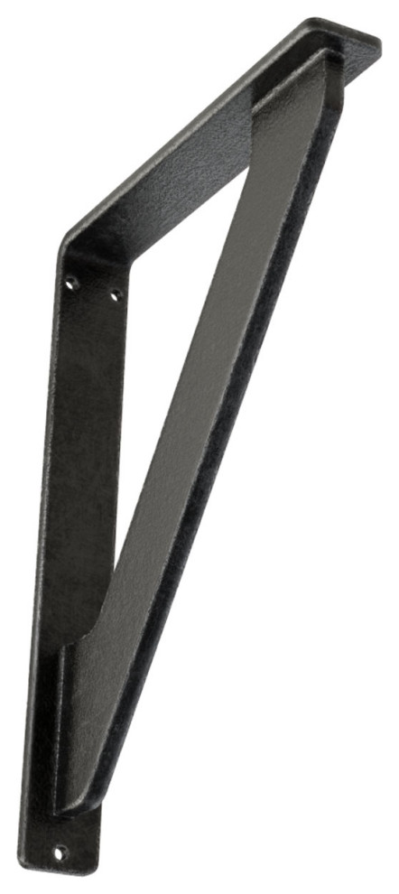 Traditional Wrought Iron Bracket, 1 1/2"Wx5 1/2"Dx8"H - Transitional ...