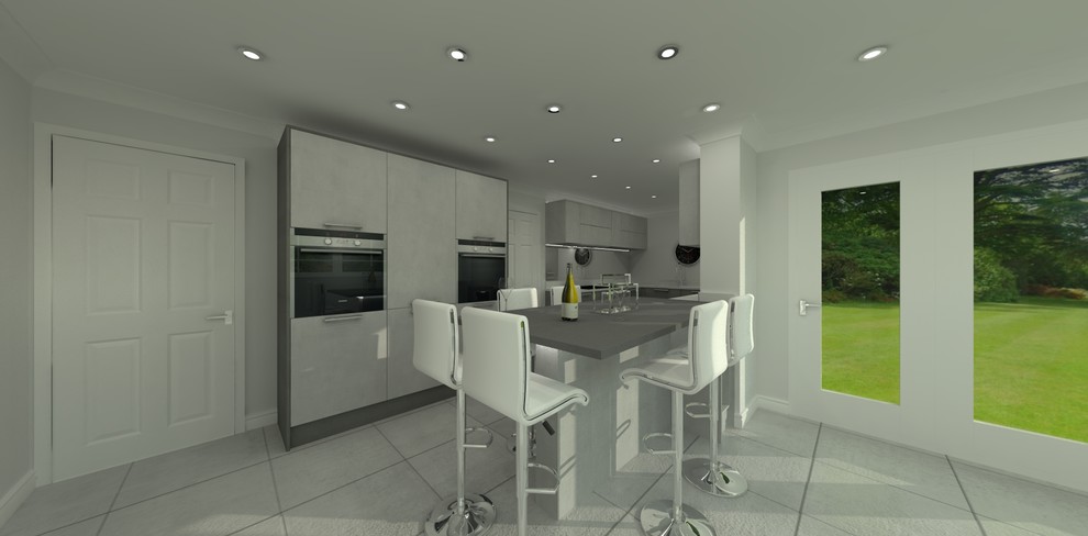 Xylocleaf Penelope Kitchen - Contemporary - Kent - by Danmar Kitchens ...