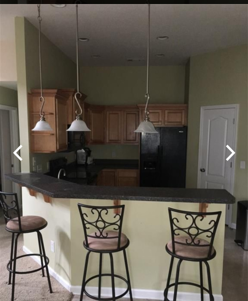 A clean way to fill in kitchen cabinets to ceiling space | Houzz Forum