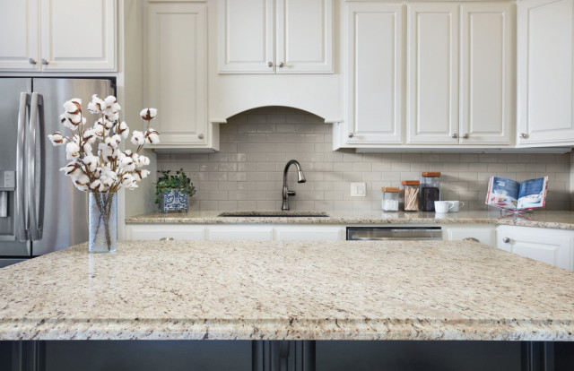 Giallo Cream Kitchen Countertops - Modern - Kitchen - Phoenix - by ...