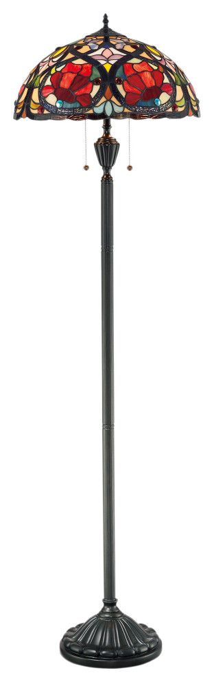 Luxury Tuscan Floor Lamp, Vintage Bronze, UQL7161 - Southwestern ...