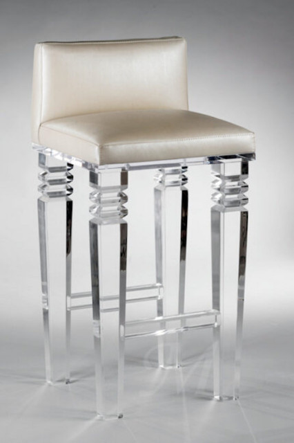 Venice Acrylic Bar stool - Eclectic - Bar Stools And Counter Stools ...