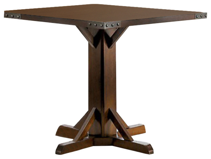 Glenbrook Brown Cherry and Ivory Counter Height Dining Table ...