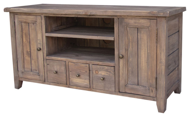 Kenna Small Media Unit - Sundried - Rustic - Entertainment Centers And ...