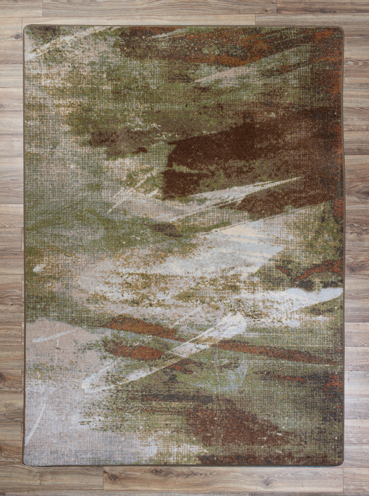 Wasteland OKA Earth Area Rug, 2'8"x3'10" - Contemporary - Area Rugs ...
