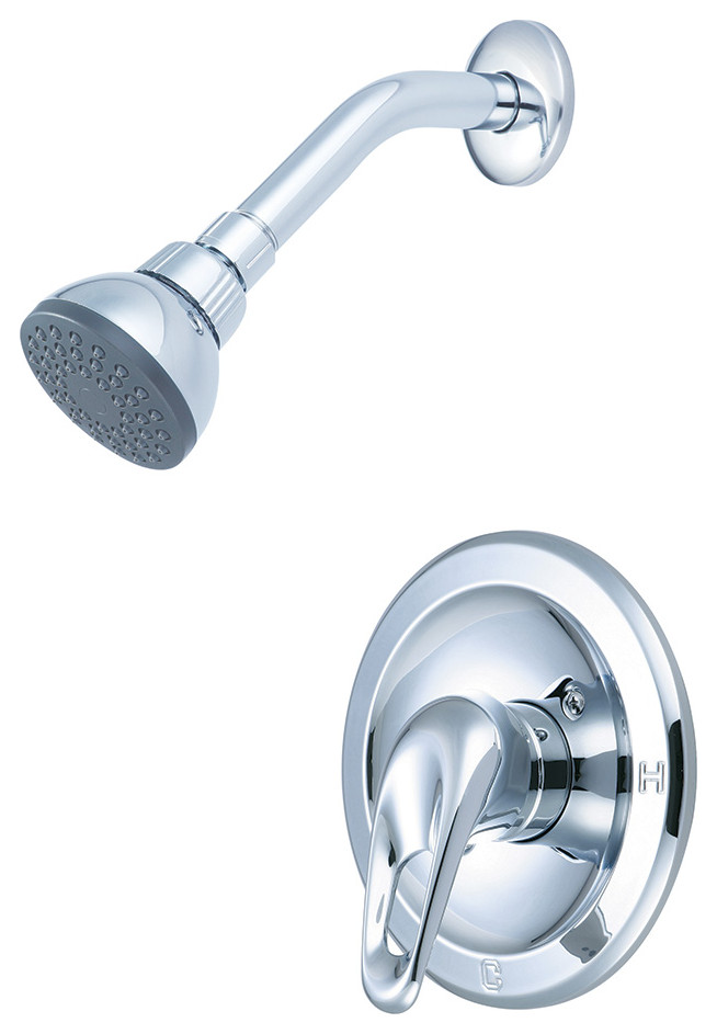 Single Handle Shower Trim Set - Transitional - Showerheads And Body ...