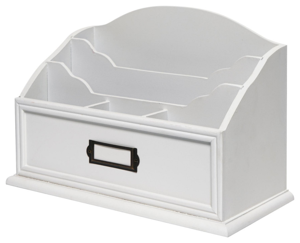 American Art Decor 3-Tier File Organizer - Transitional - Desk ...
