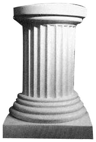 Short Common Column 28, Architectural Columns - Traditional - Garden ...