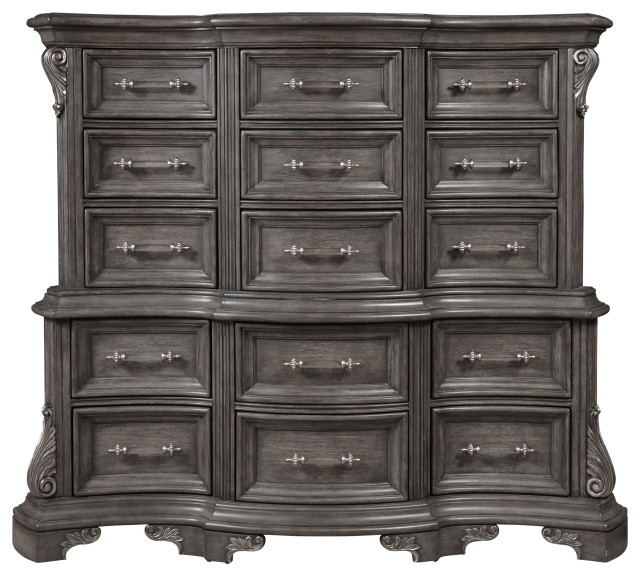 Vivian 6-Drawer Master Chest Base by Pulaski Furniture - Victorian ...