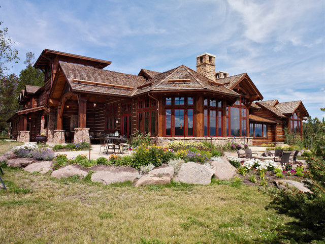 Western Ranch Traditional Exterior Denver By Mq