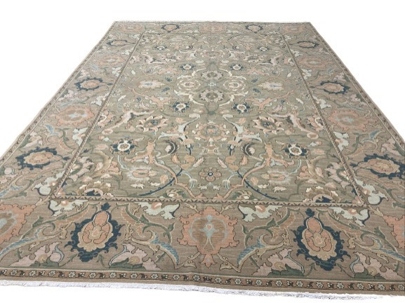 Fine Handmade Romanian Polonaise Wool Rug 10x14 Carpet N-12003 ...