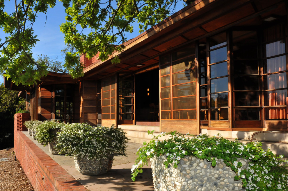 1936 Frank Lloyd Wright Hanna House - San Francisco - by Stanford ...