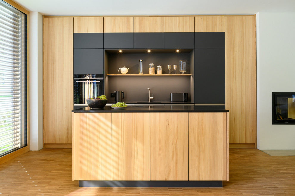 Designküche Holz - Scandinavian - Kitchen - Munich - by BEER GmbH ...