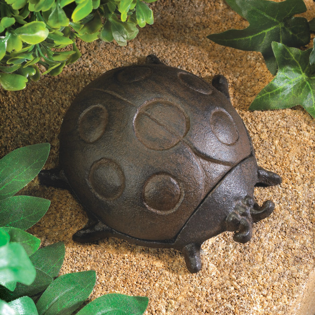 Ladybug Key Hider - Contemporary - Garden Statues And Yard Art - by ...