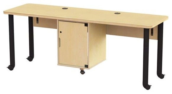 Jonti-Craft Dual Computer Lab Table - Contemporary - Kids Desks And ...