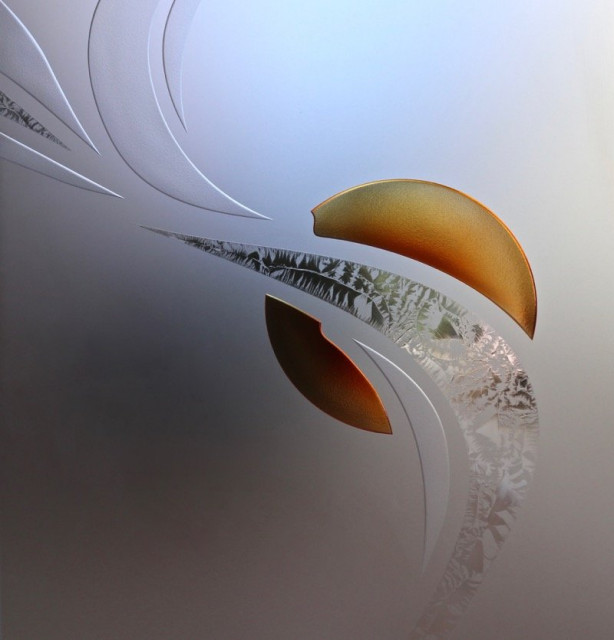 Front Door - Ribbon Reflection Moons - Fiberglass Smooth - 30" x 80 ...