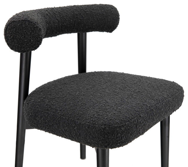 Spara Boucle Side Chair - Midcentury - Dining Chairs - by TOV Furniture ...
