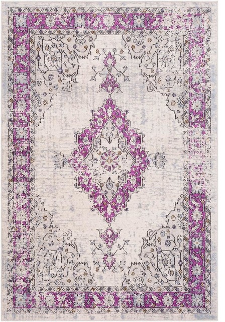 Machine Woven Elise Area Rug EIS-1018, 2'x3' - Mediterranean - Doormats ...