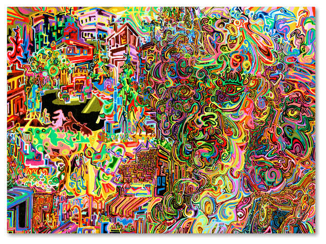 Josh Byer 'Scenes Of Vancouver' Canvas Art, 19"x 14" - Contemporary ...
