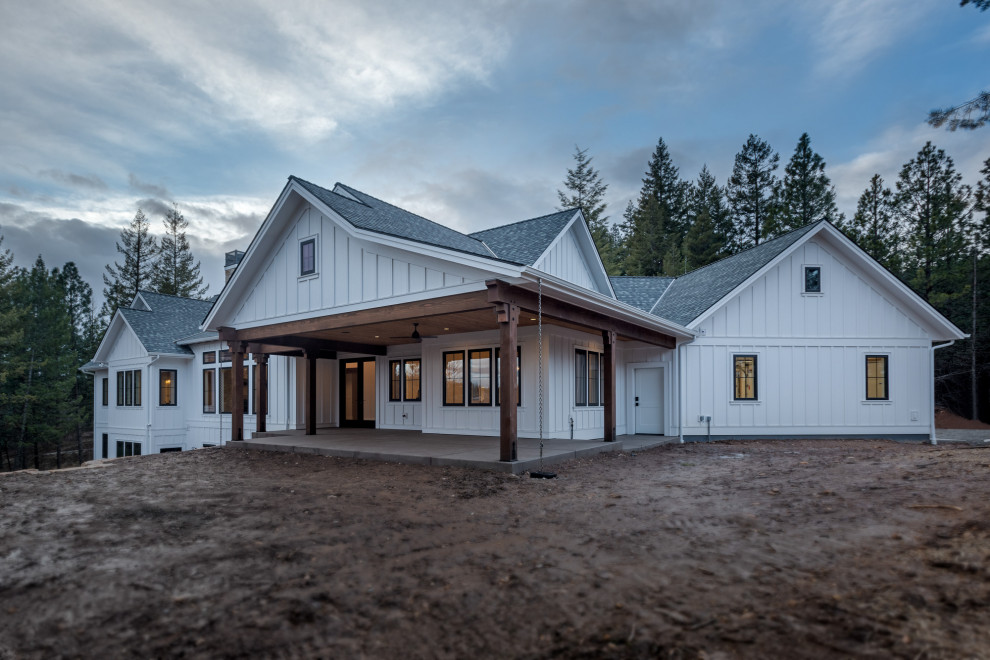 The Mountain Farmhouse - Country - House Exterior - Seattle - by MB ...