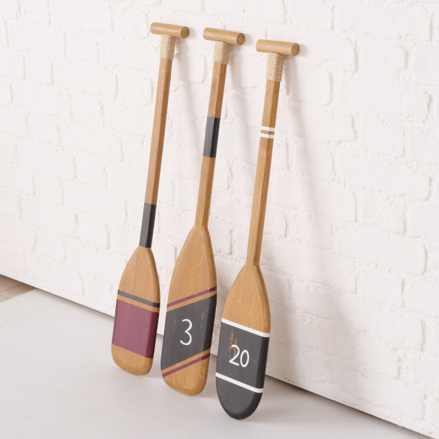 Paddles Wall Decor, 5 L x 0 3/4 W x 29 H inches - Beach Style - Wall ...