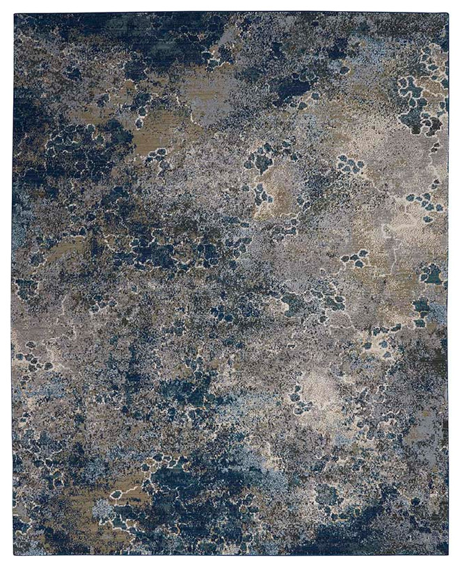 Nourison ARTWORKS Contemporary Rugs ATW02, 8'6"x11'6" - Contemporary ...