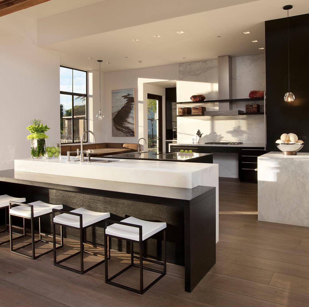 Hope Ranch Contemporary - Contemporary - Kitchen - Santa Barbara - by ...
