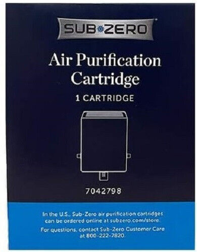 1 Pack Sub-Zero 7042798 Refrigerator Air Purification Cartridge - Beach ...