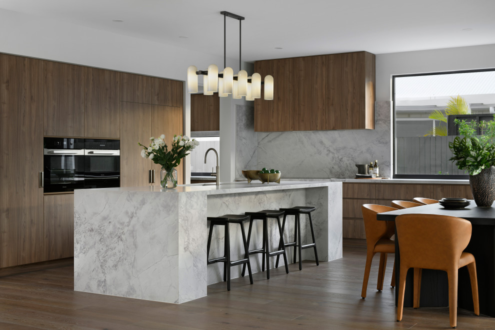 Boston 400, Spring Mountainknockdown rebuild - Contemporary - Kitchen ...
