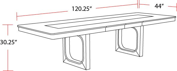 84" Extendable Dining Table - Transitional - Dining Tables - by Parker ...