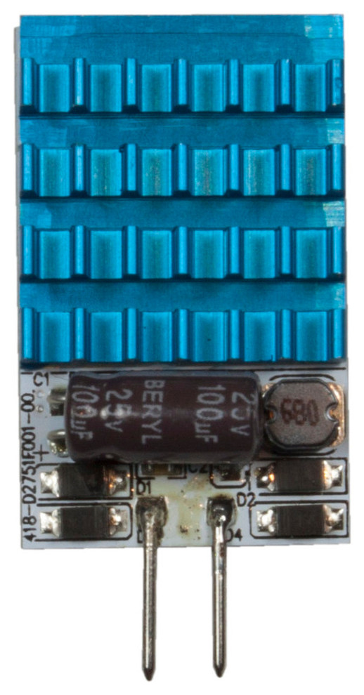 Pair of Rectangle Wafer G4 Bipin LED Lamps - Transitional - Led Bulbs ...