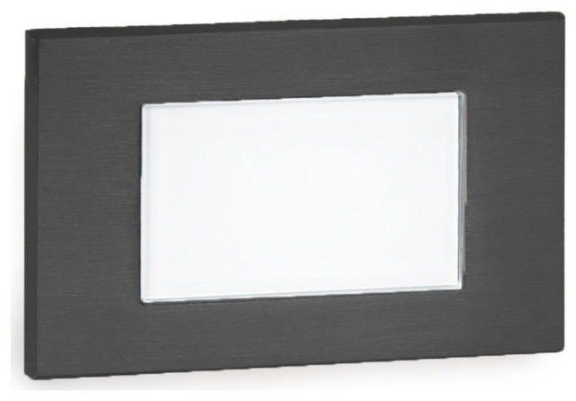 WAC Lighting 4071-AM 5"W Horizontal LED Step and Wall Light - Modern ...