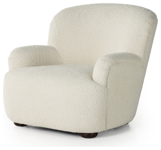Kadon Chair, Sheepskin Natural - Transitional - Armchairs And Accent ...