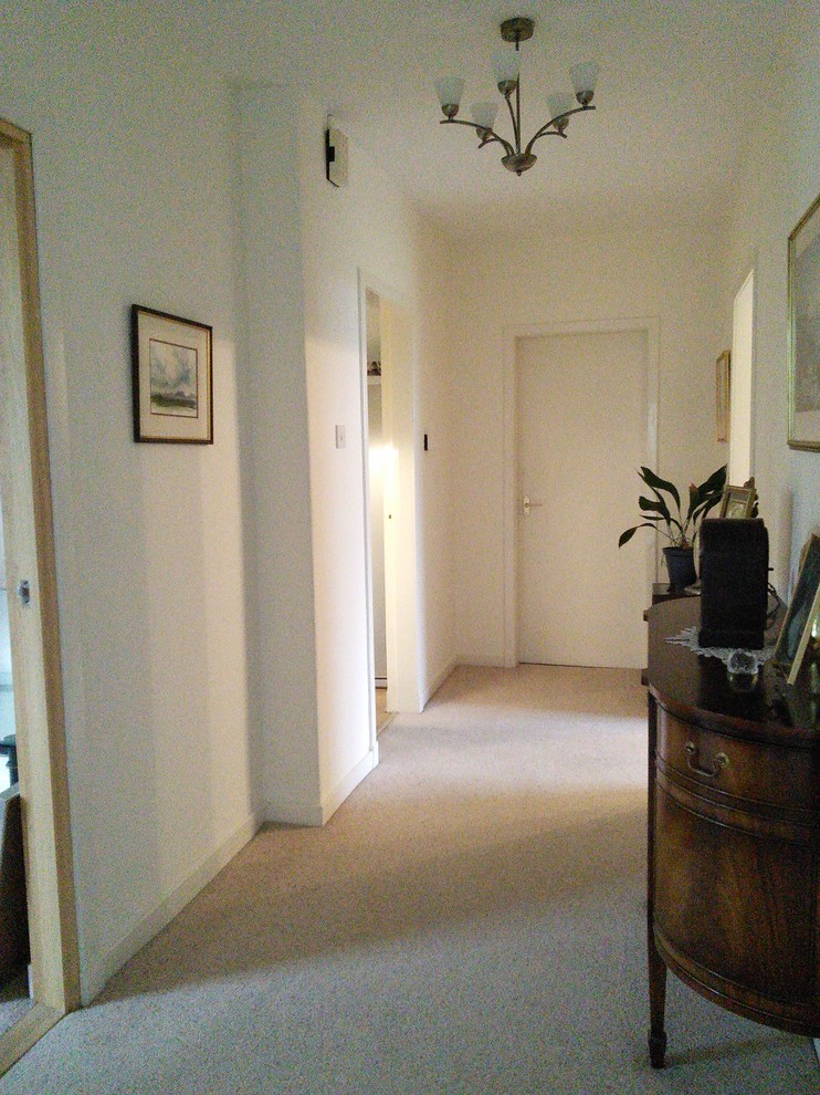 What to do with odd shaped hallway?