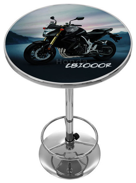 Honda CB1000R Chrome Pub Table - Contemporary - Indoor Pub And Bistro ...