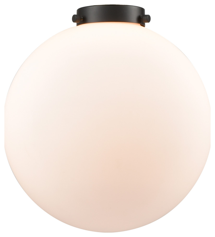 Beacon 10" Glass, Matte White - Contemporary - Lighting Globes And ...