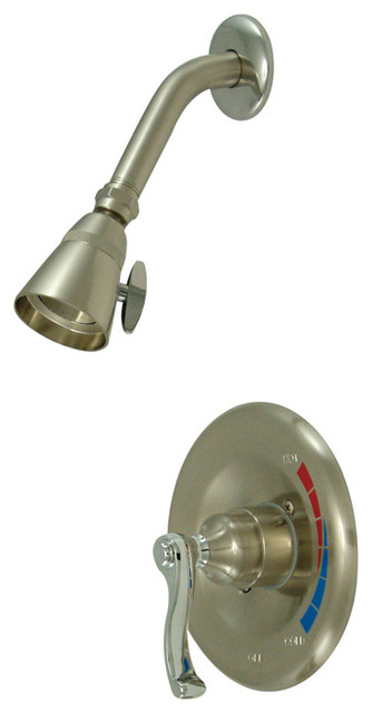 Royale Single Handle Shower Faucet - Contemporary - Showerheads And ...