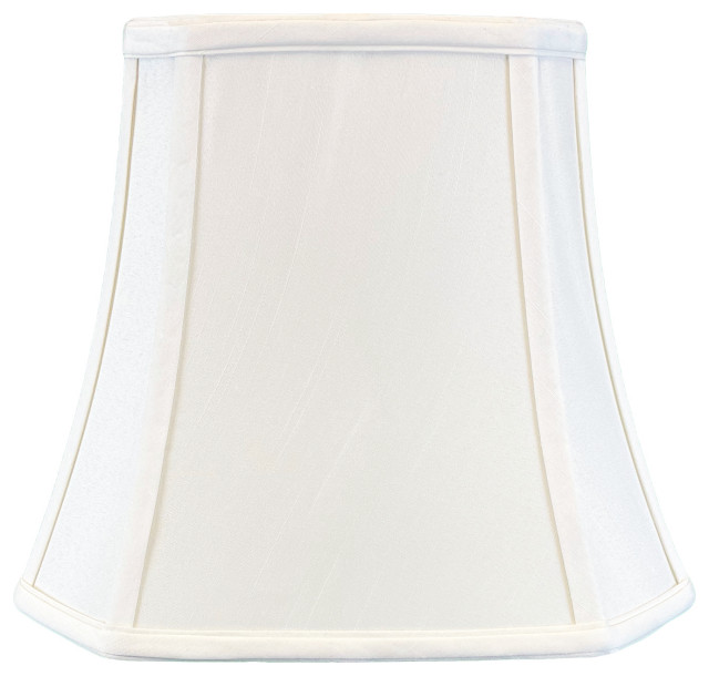 Royal Designs Square Cut Corner Bell Lamp Shade, 8"x14"x11.25 ...